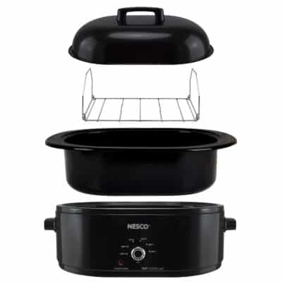 18 Qt. Black Roaster Oven MWR18-13 | NESCO