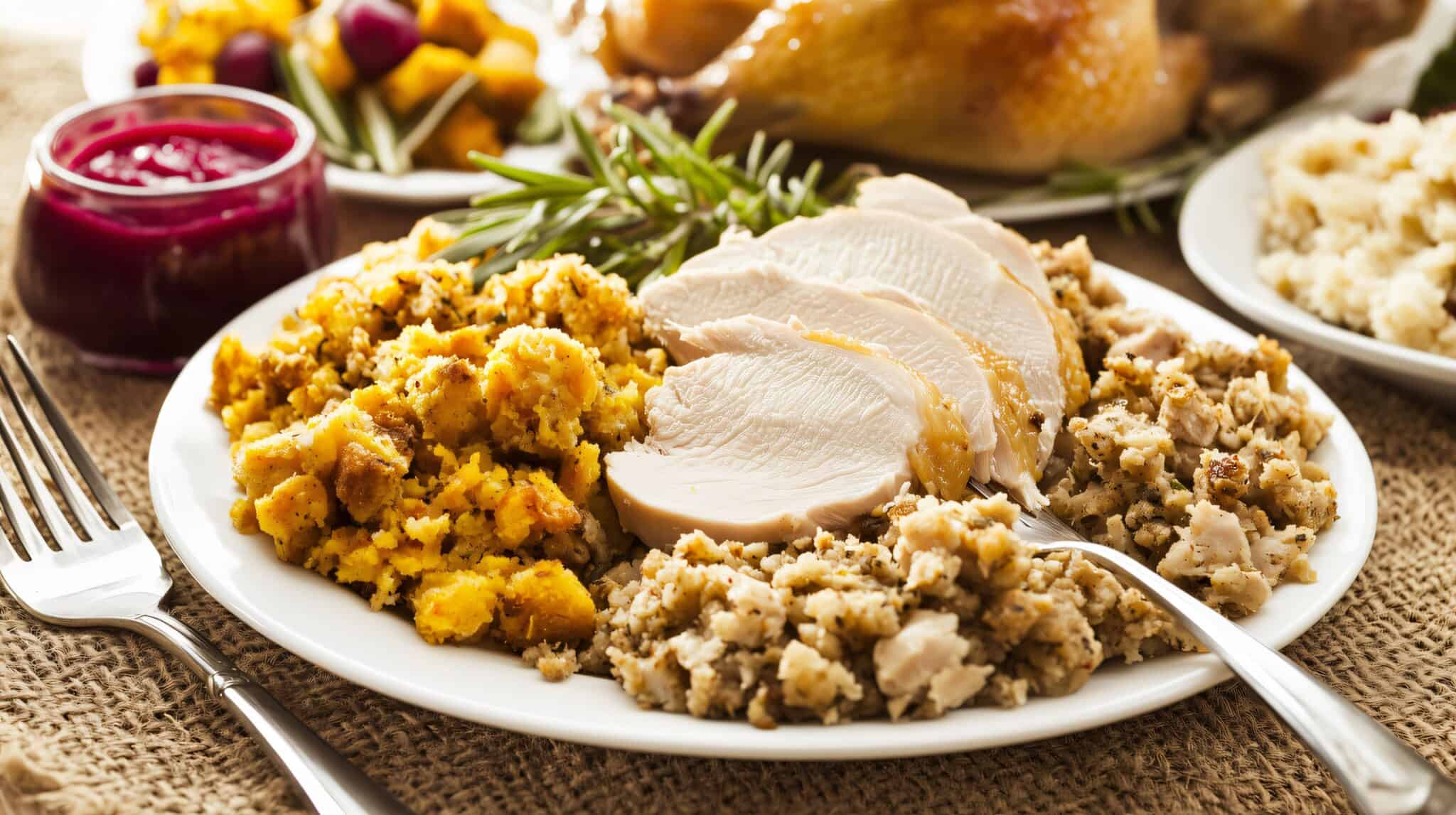 Turkey Breast With Cornbread Stuffing | NESCO