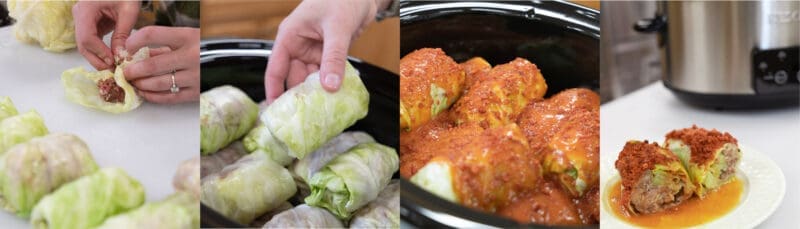 Slow Cooker Stuffed Cabbage Rolls | NESCO